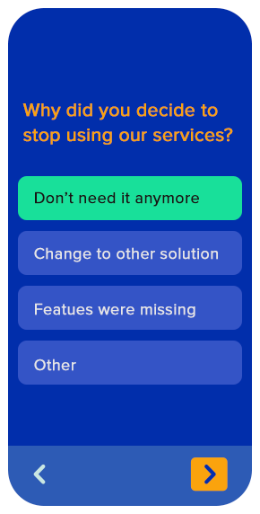 Customer Exit Survey Template - Responsly